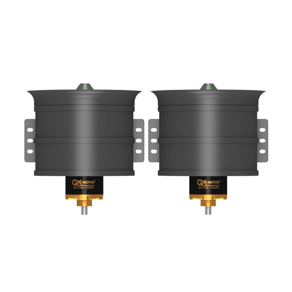 90mm EDF 12-Blade Ducted Fan with QF3758 Brushless Motor - QX-MOTOR